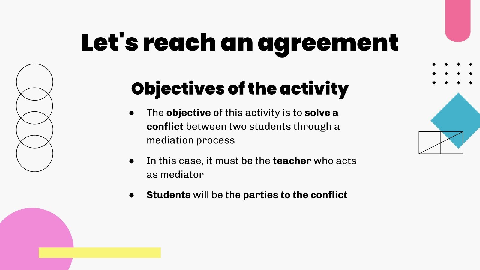 Conflict Resolution Activity | Google Slides & PowerPoint