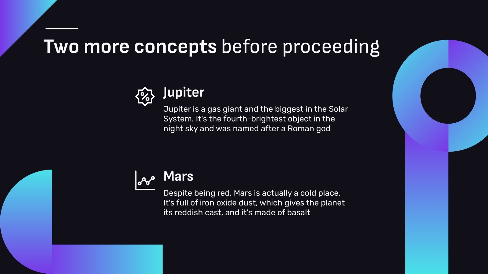 Geometric Gradient Professional Theme | Google Slides