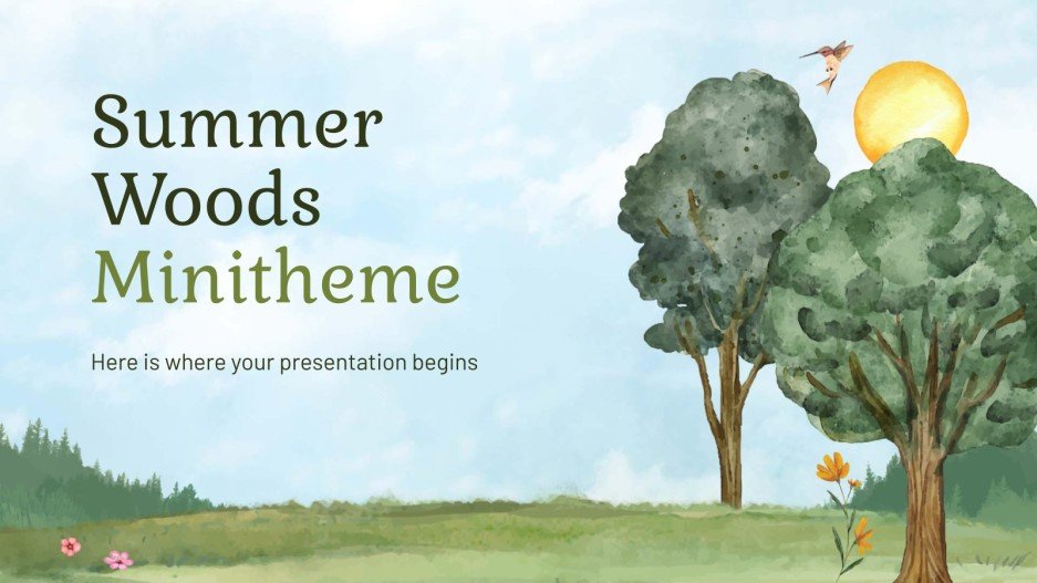 Free templates about Wood for Google Slides & PowerPoint