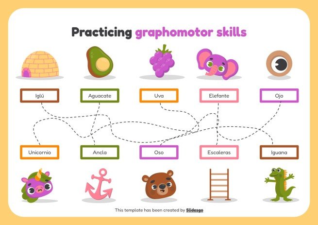 Mis primeras letras- A, E, I, O, U | Google Slides y PPT
