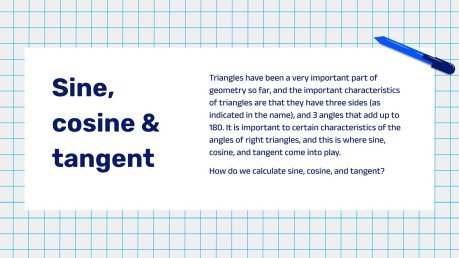 An Intro to Sine, Cosine, and Tangent | Google Slides & PPT