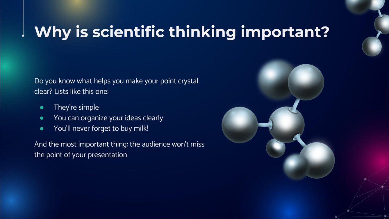 Stimulating Scientific Thinking | Google Slides & PPT