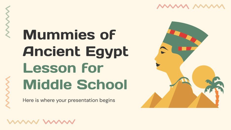 Mummies of Ancient Egypt Lesson for Middle School