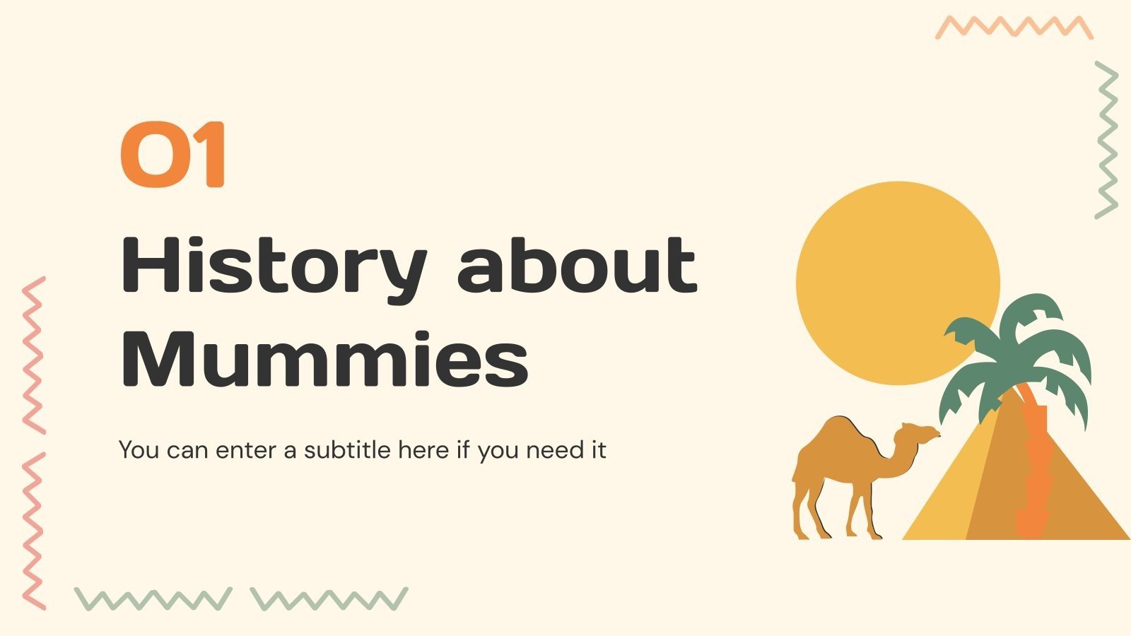 Mummies of Ancient Egypt Lesson for Middle School