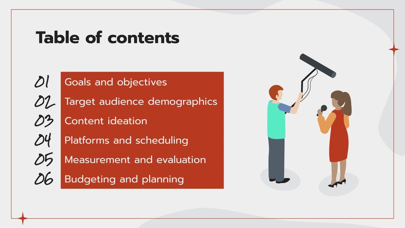 Reality TV Show Social Media Strategy | Google Slides & PPT