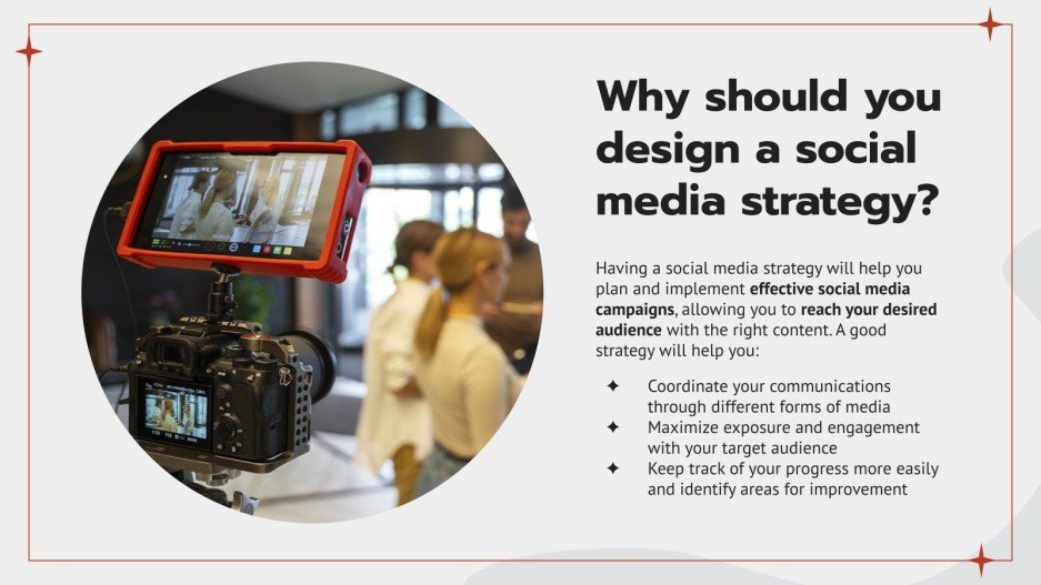 Reality TV Show Social Media Strategy | Google Slides & PPT