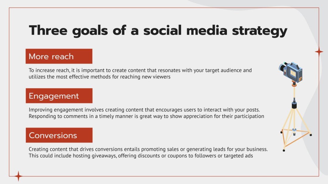 Reality TV Show Social Media Strategy | Google Slides & PPT