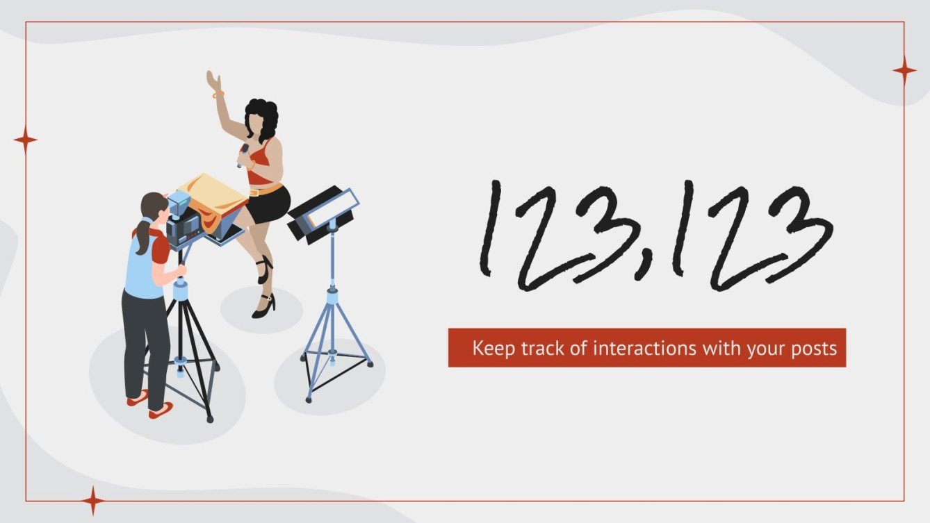 Reality TV Show Social Media Strategy | Google Slides & PPT