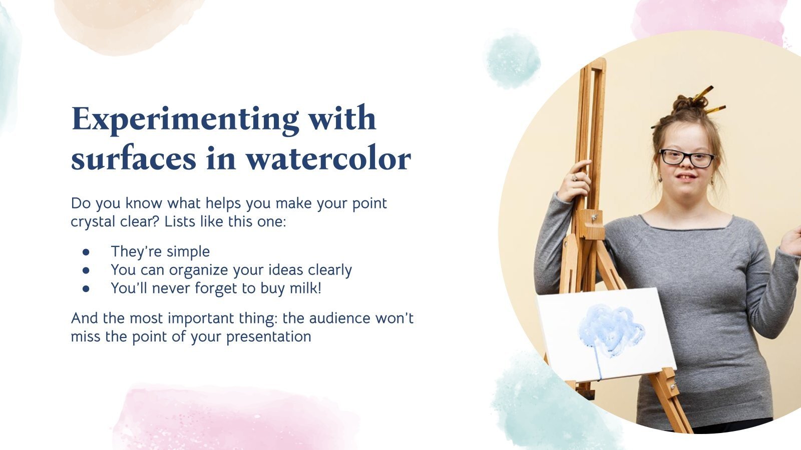 Happy Watercolor Month | Google Slides & PowerPoint