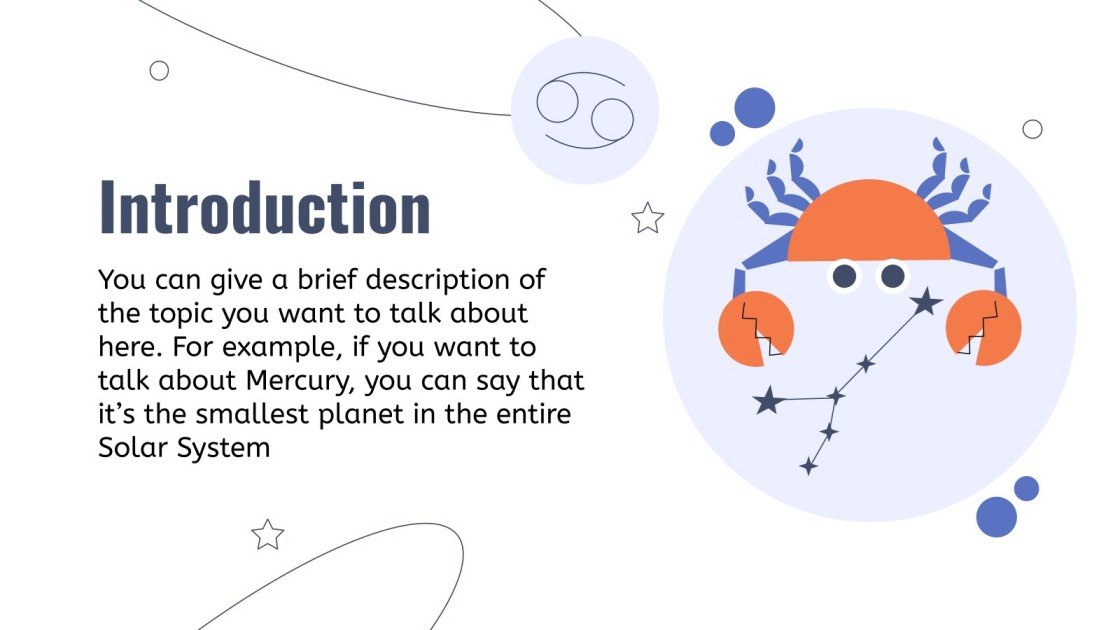 Cancer - Water Zodiac Signs | Google Slides & PowerPoint