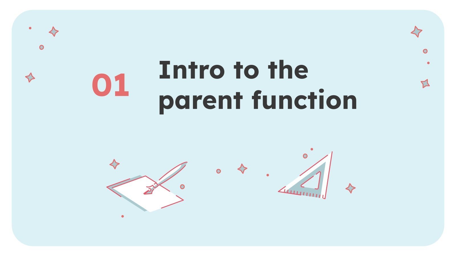 Characteristics of Exponential Functions | Google Slides