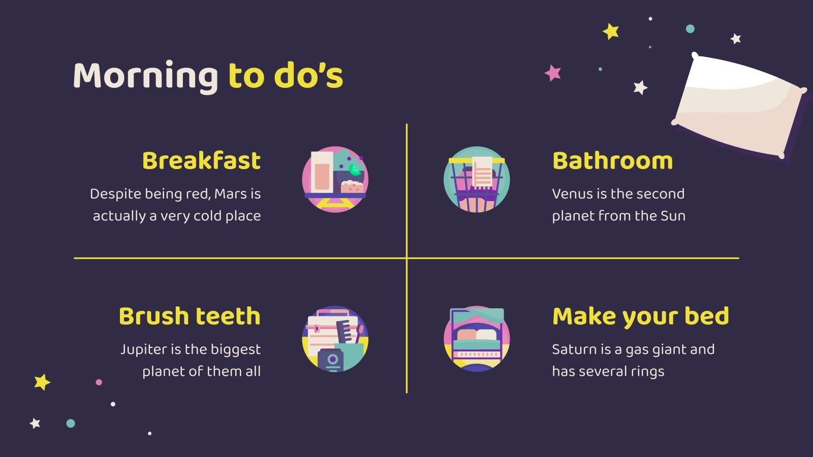 How to make a bed? - Lesson for kids | Google Slides & PPT