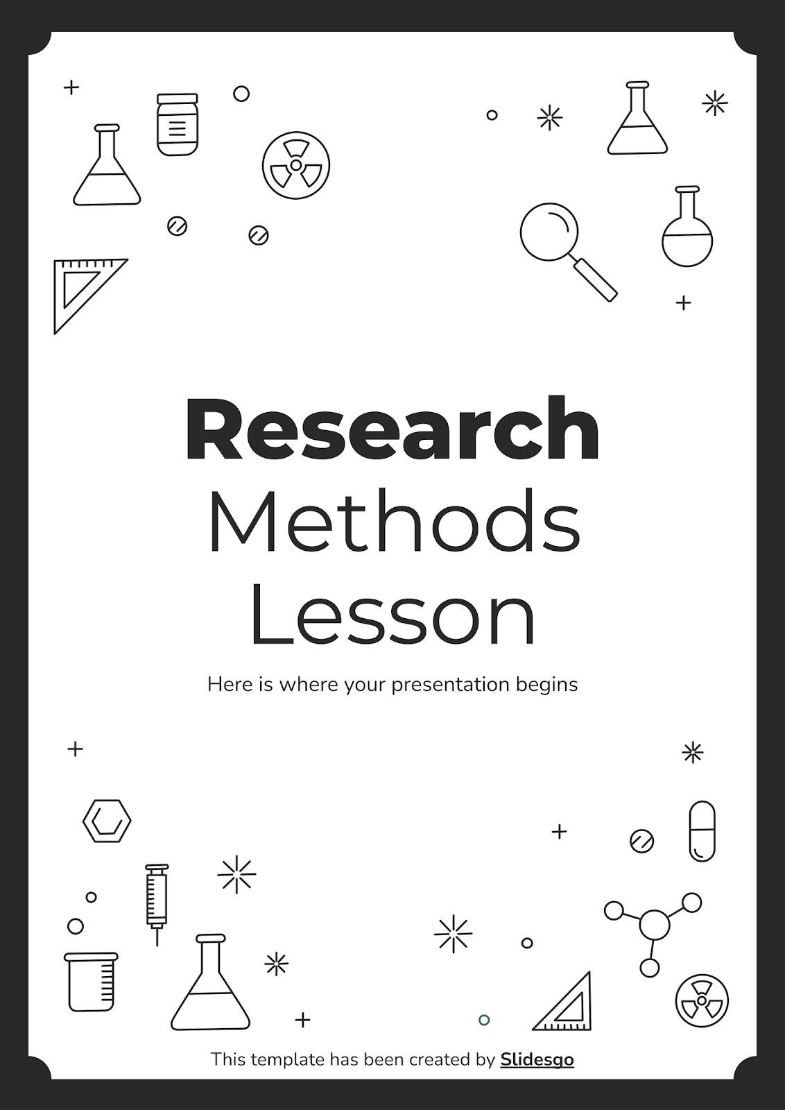 Research Methods Lesson Google Slides & PowerPoint template
