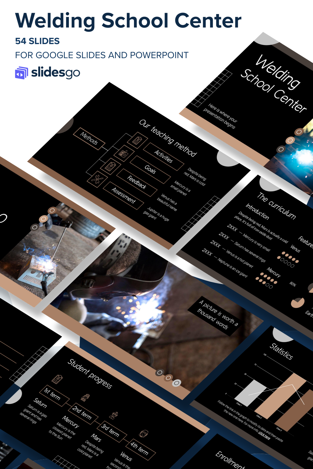 Welding School Center | Google Slides & PowerPoint