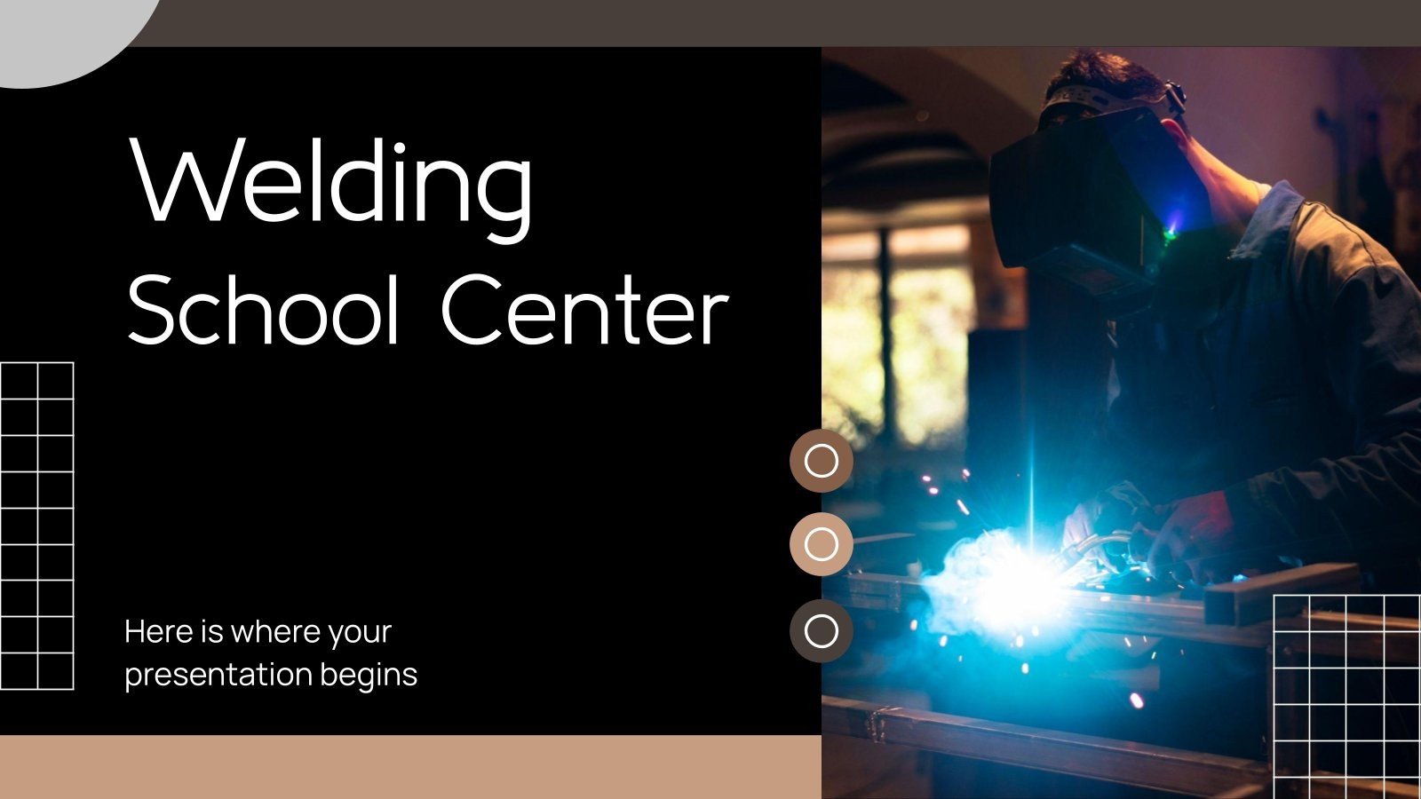 Welding School Center | Google Slides & PowerPoint