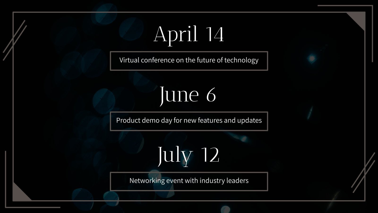 Somber Style Newsletter | Google Slides & PowerPoint