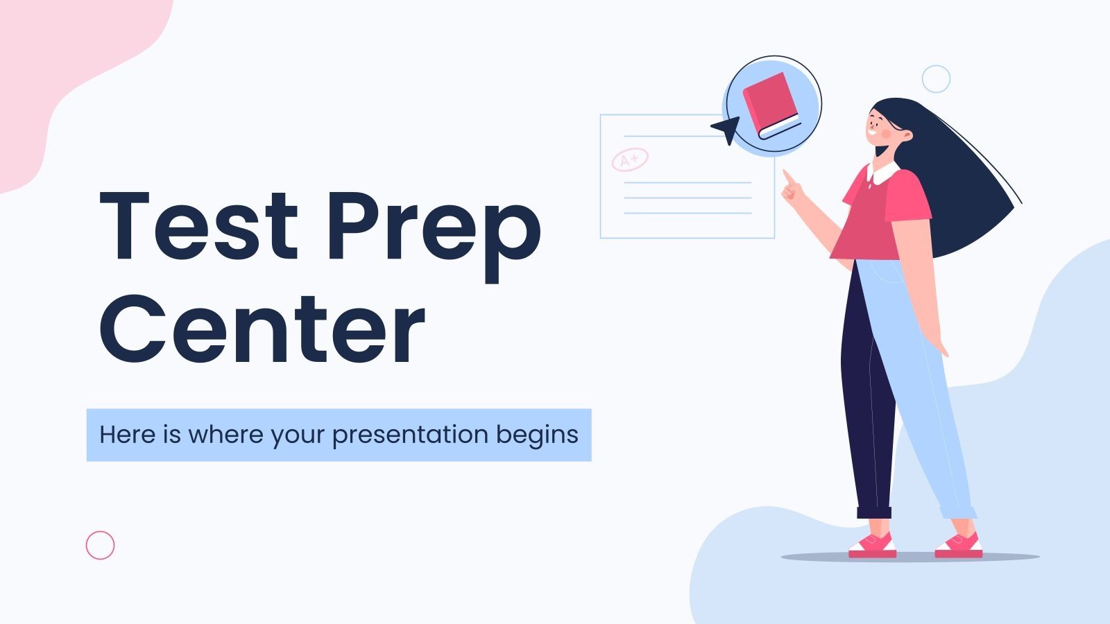 Test Prep Center | Google Slides & PowerPoint