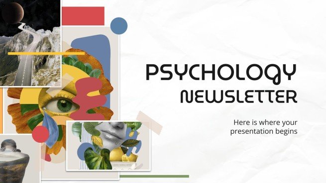 Psychology Newsletter | Google Slides & PowerPoint