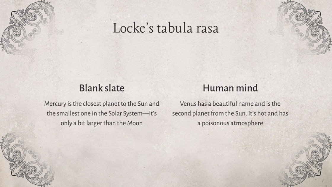 Philosophical Theory: Empiricism | Google Slides & PPT