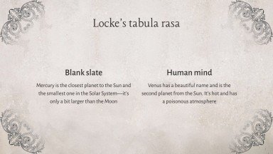 Philosophical Theory: Empiricism | Google Slides & PPT