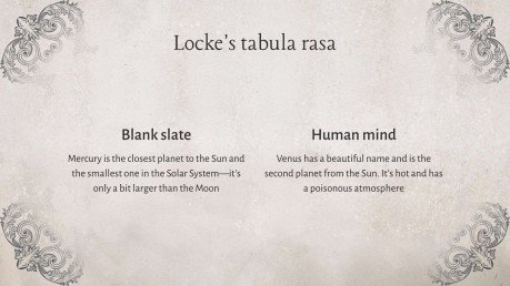 Philosophical Theory: Empiricism | Google Slides & PPT