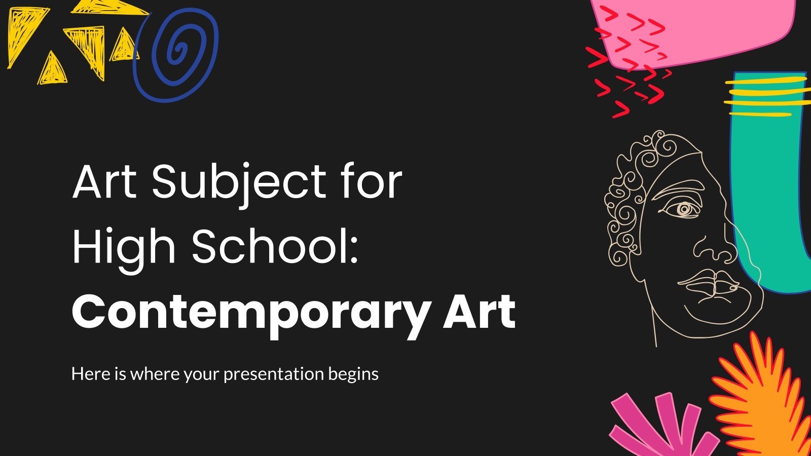 Free Art Google Slides themes and PowerPoint templates