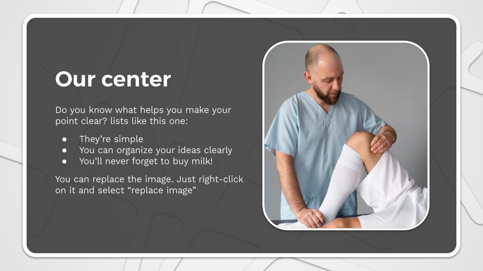 Sprain Rehabilitation Breakthrough | Google Slides & PPT