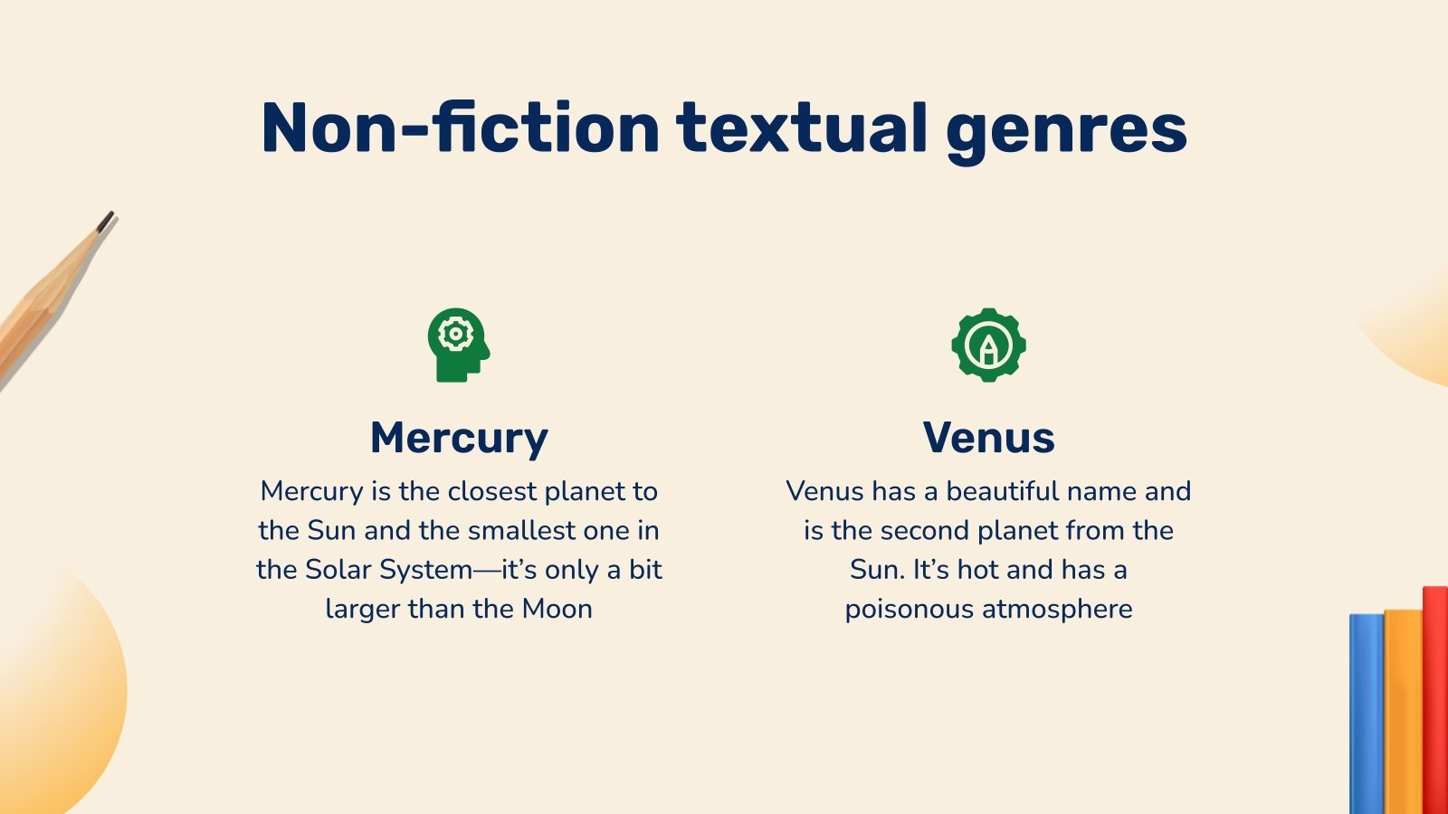 Language Arts Subject for High School: Textual Genres