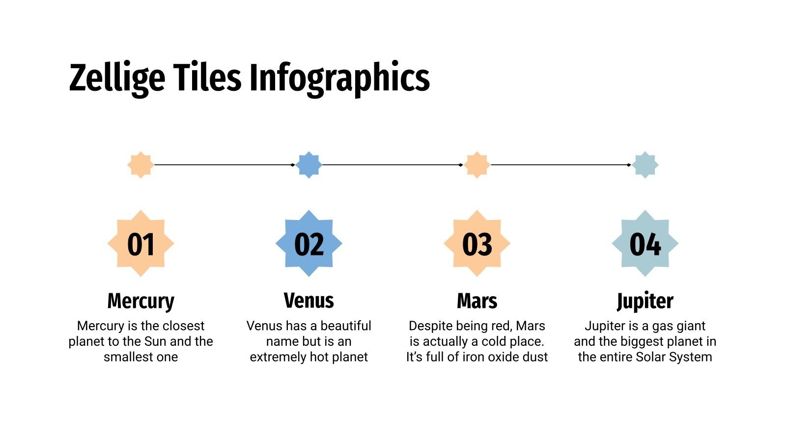 Zellige Tiles Style Infographics | Google Slides & PPT
