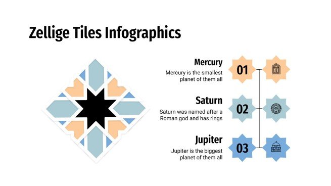 Zellige Tiles Style Infographics | Google Slides & PPT
