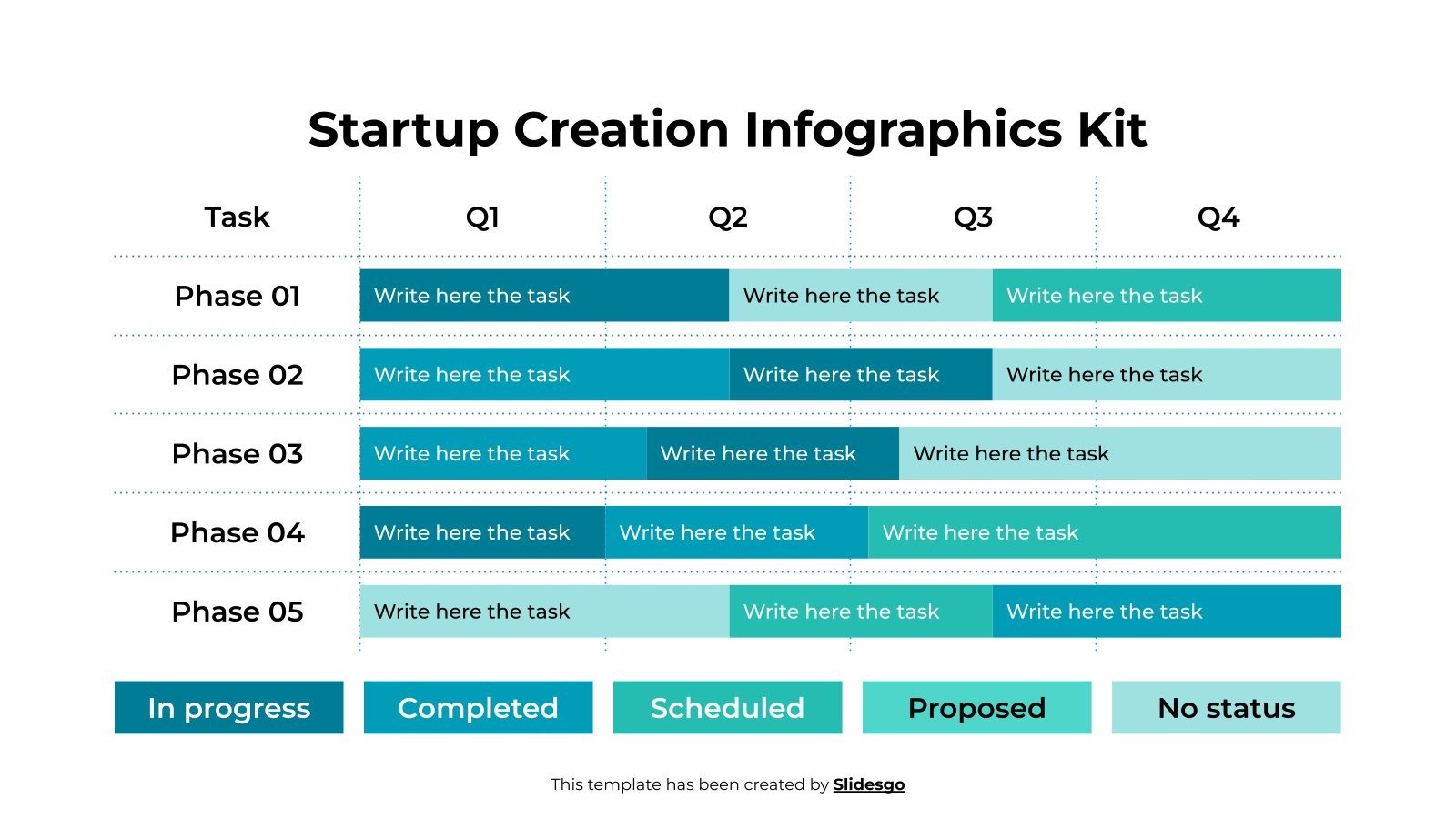 Free Roadmap Infographics for Google Slides and PowerPoint