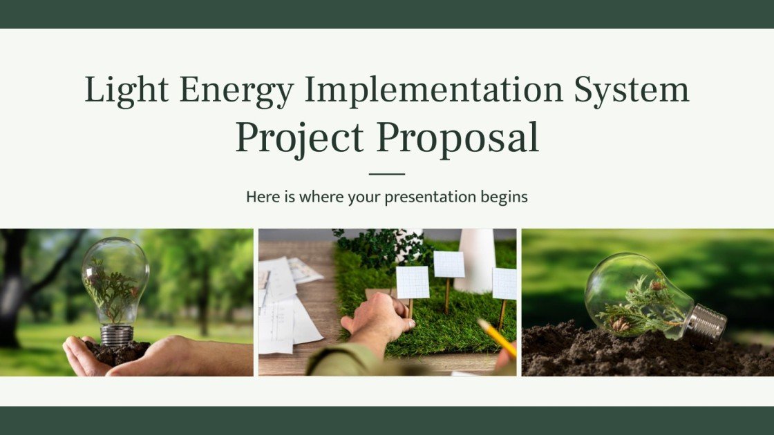 Light Energy Implementation System Project Proposal