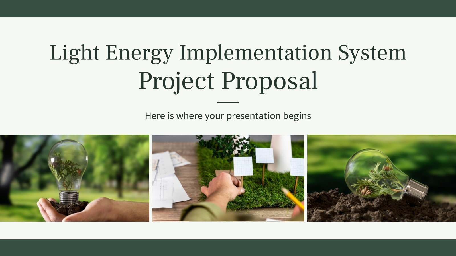 Light Energy Implementation System Project Proposal