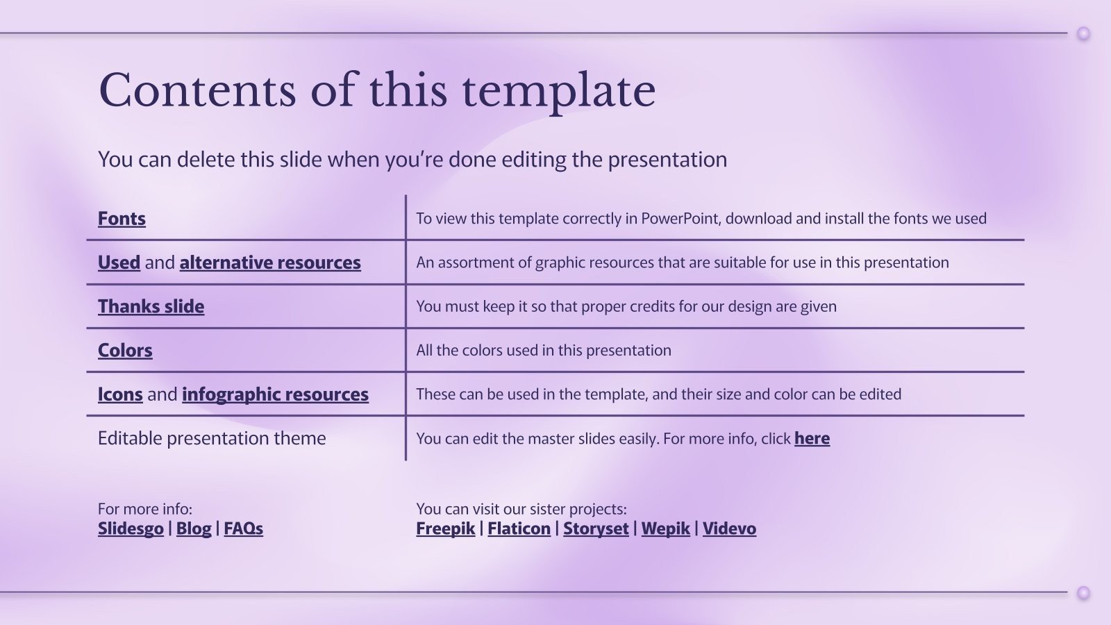 Elegant Digital Lavender Lesson | Google Slides & PPT
