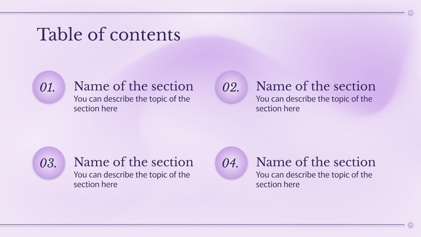 Elegant Digital Lavender Lesson | Google Slides & PPT
