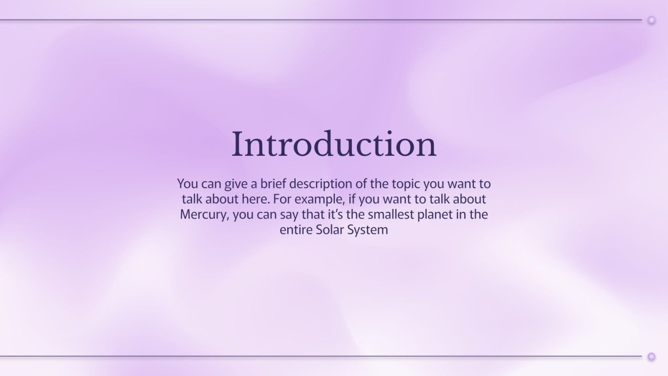 Elegant Digital Lavender Lesson | Google Slides & PPT