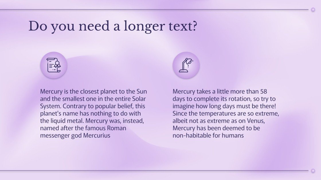 Elegant Digital Lavender Lesson | Google Slides & PPT