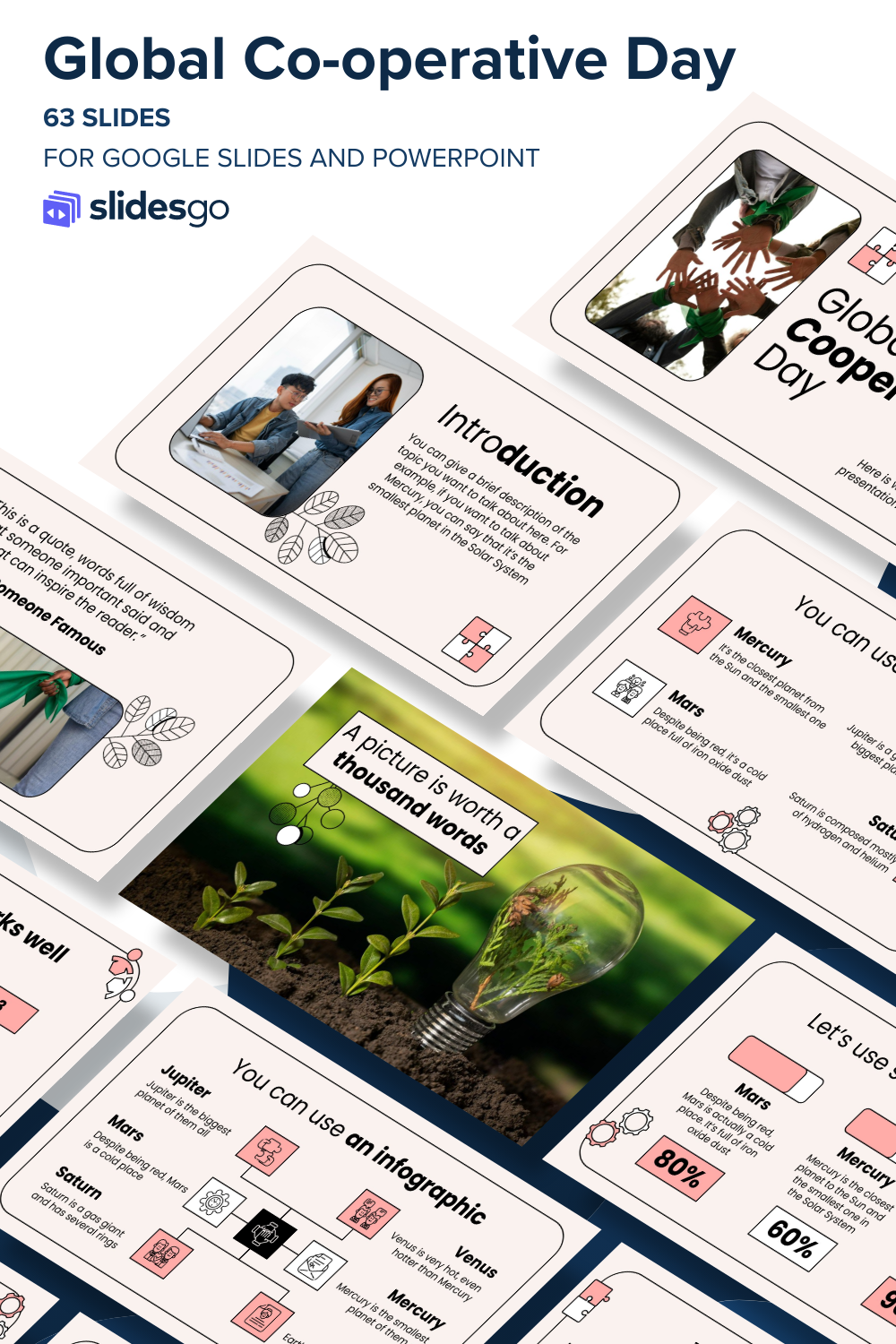 Global Cooperative Day | Google Slides & PowerPoint