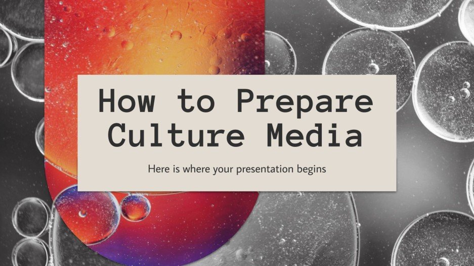 How to Prepare Culture Media | Google Slides & PowerPoint