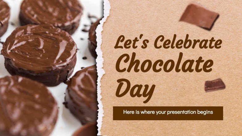 Free chocolate-themed templates for Google Slides & PowerPoint