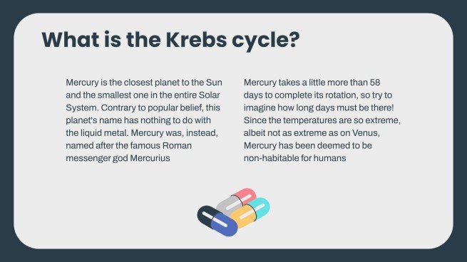 Science for High School: Krebs Cycle | Google Slides & PPT