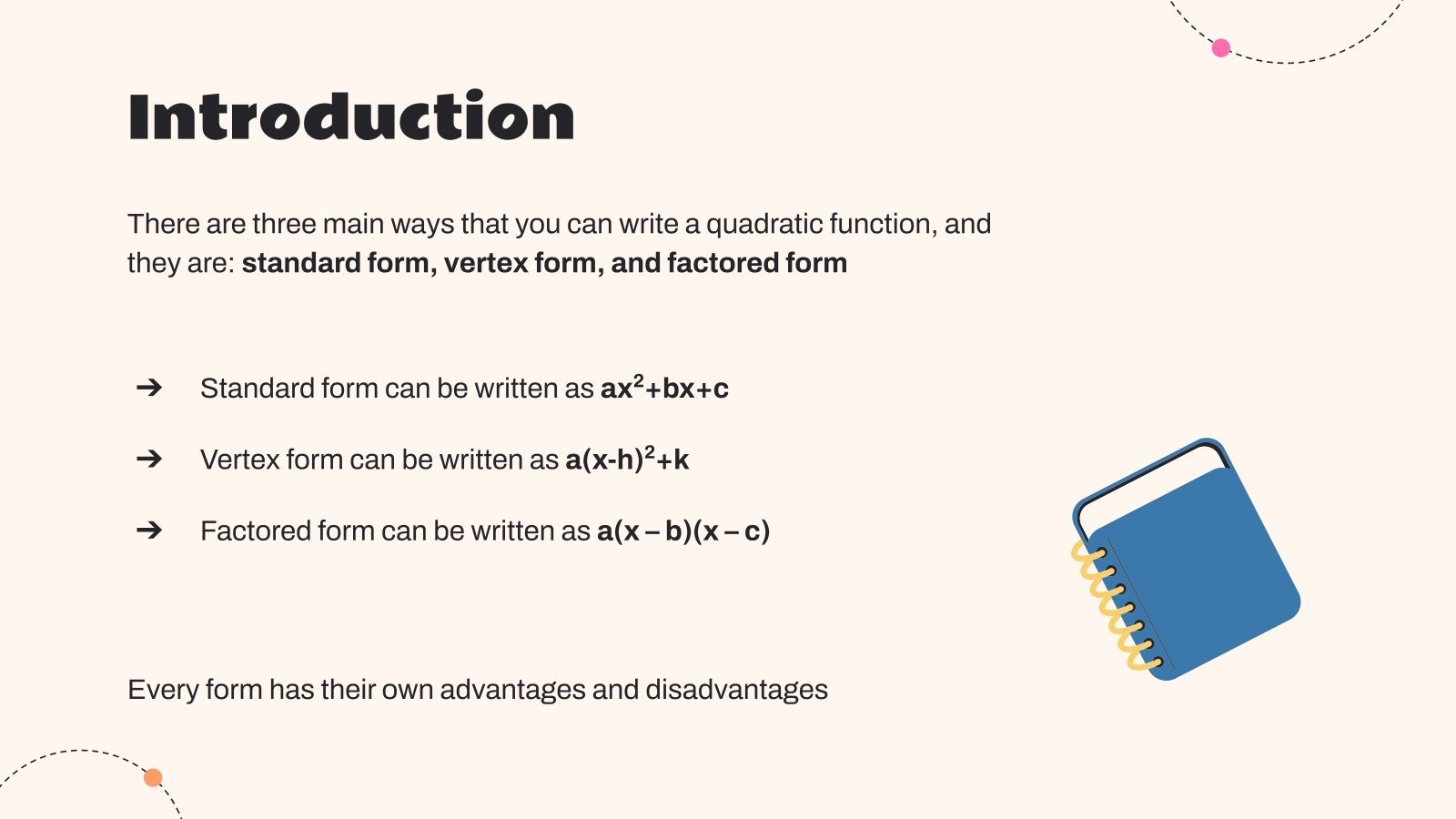 All About Completing the Square | Google Slides & PowerPoint