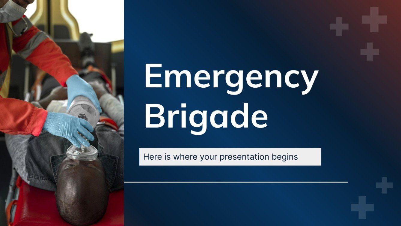 Brigada de emergencia | Google Slides y PowerPoint