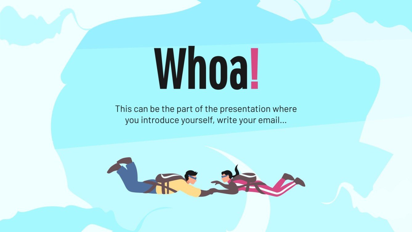 Extreme Sport: Skydiving | Google Slides & PowerPoint