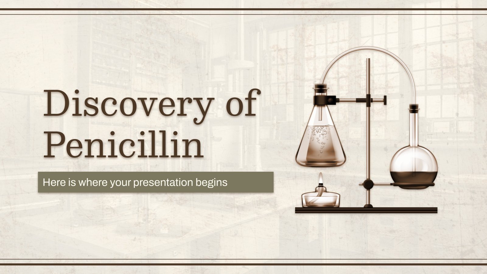 Discovery of Penicillin | Google Slides & PowerPoint