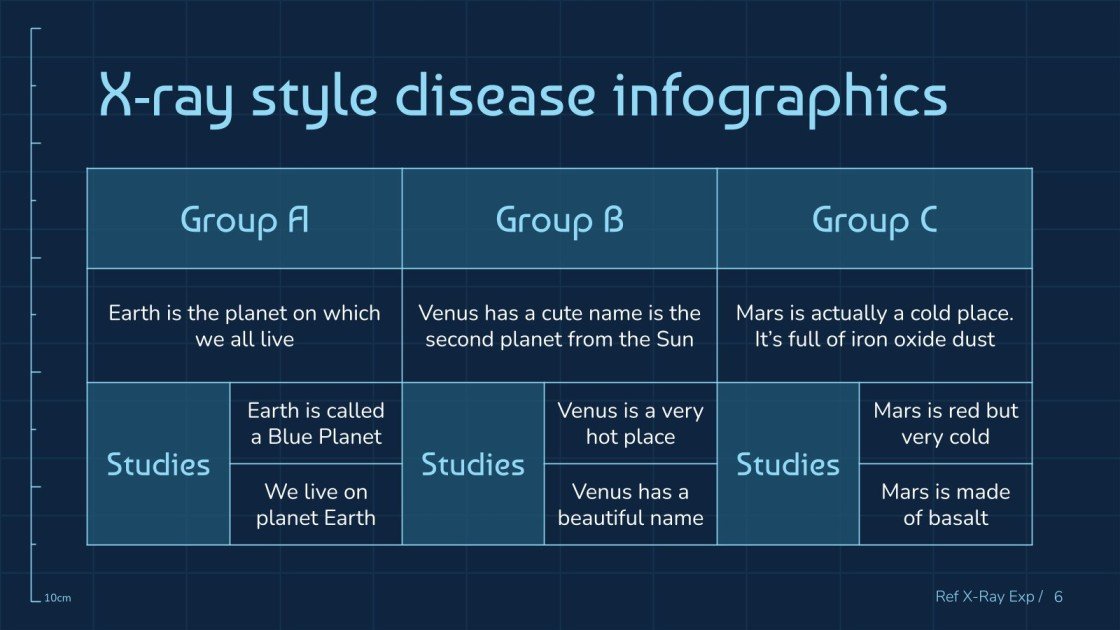 X-Ray Style Disease Infographics | Google Slides & PPT