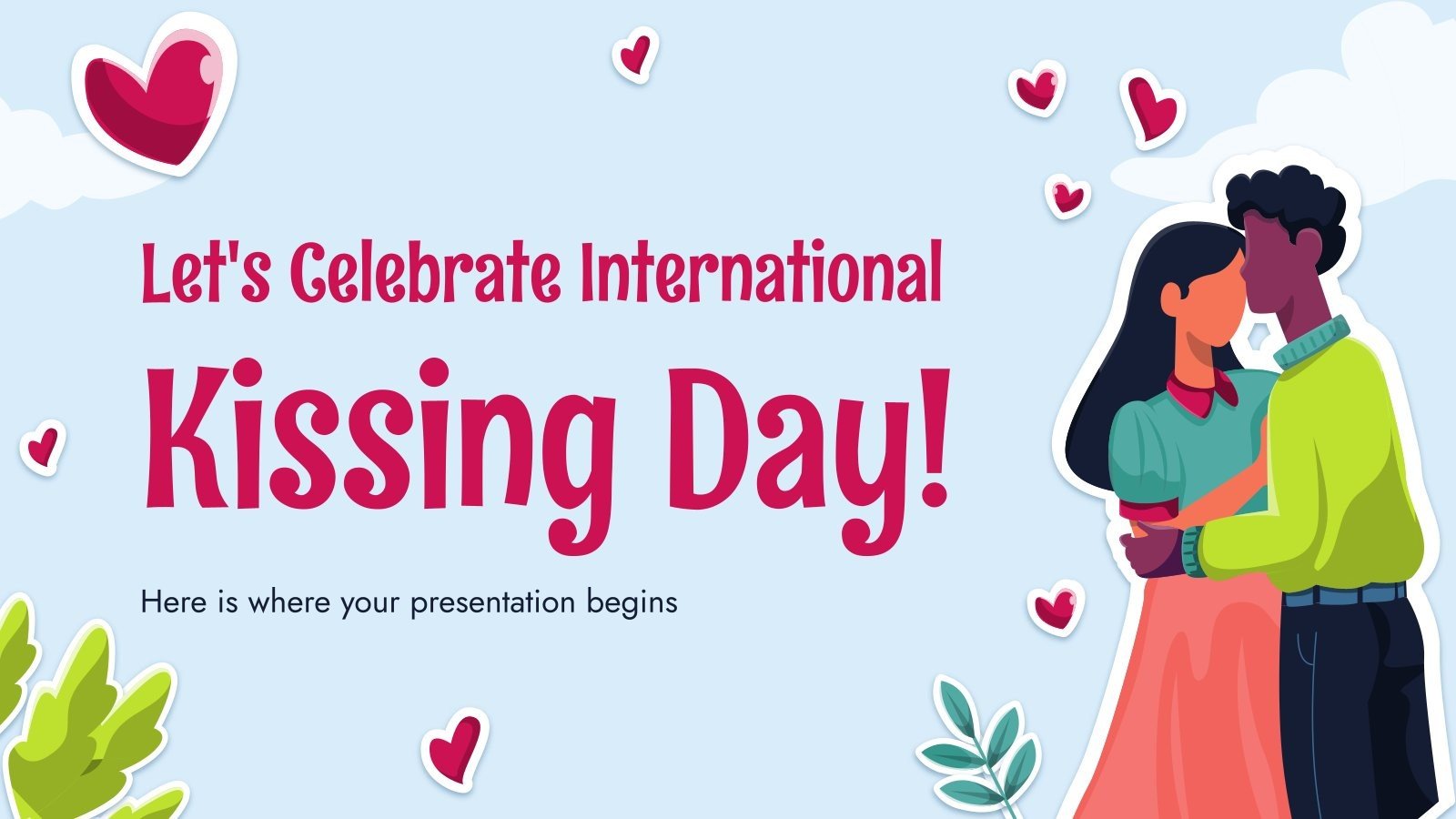 Let's Celebrate International Kissing Day!