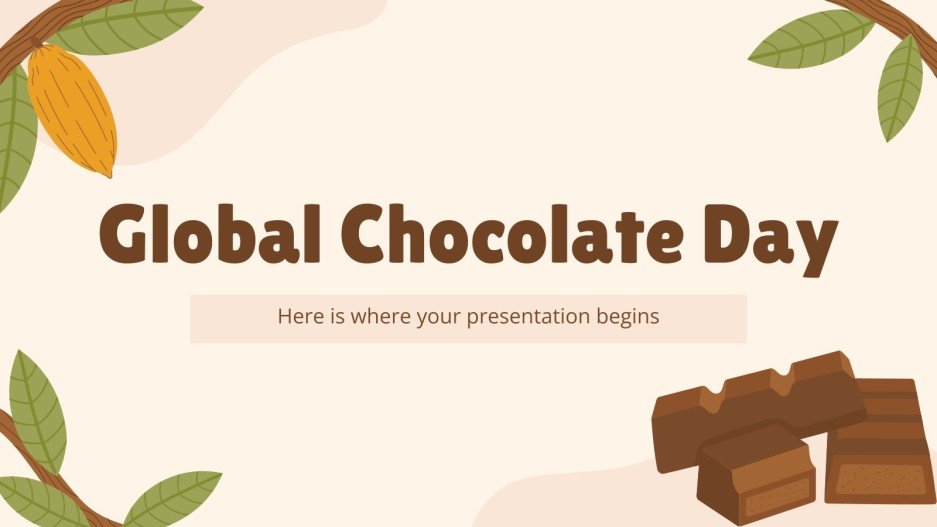 Global Chocolate Day | Google Slides & PowerPoint