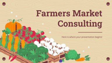 Free Google Slides and PowerPoint templates about Farms
