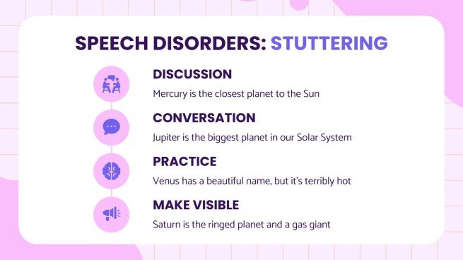 Speech Disorders: Stuttering Infographics | Google Slides